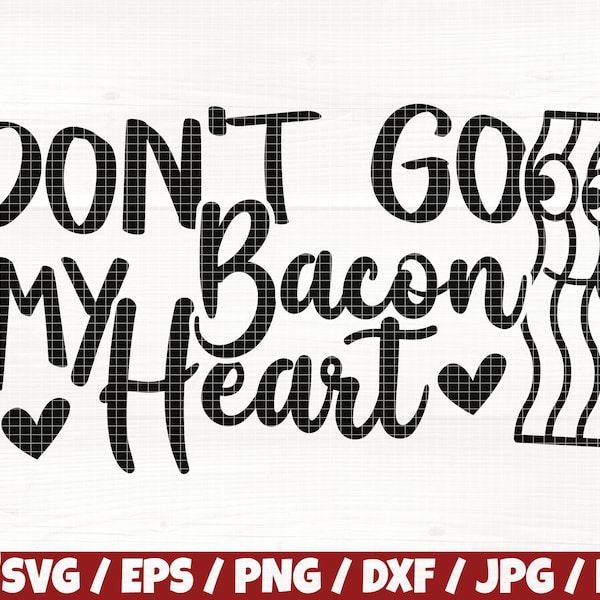 Bacon My Heart - Etsy