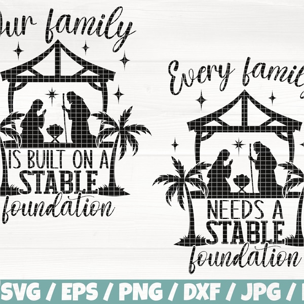 Nativity Stable - Etsy