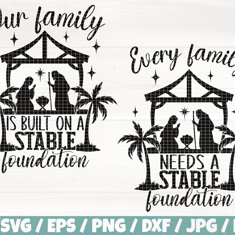 Nativity Stable - Etsy