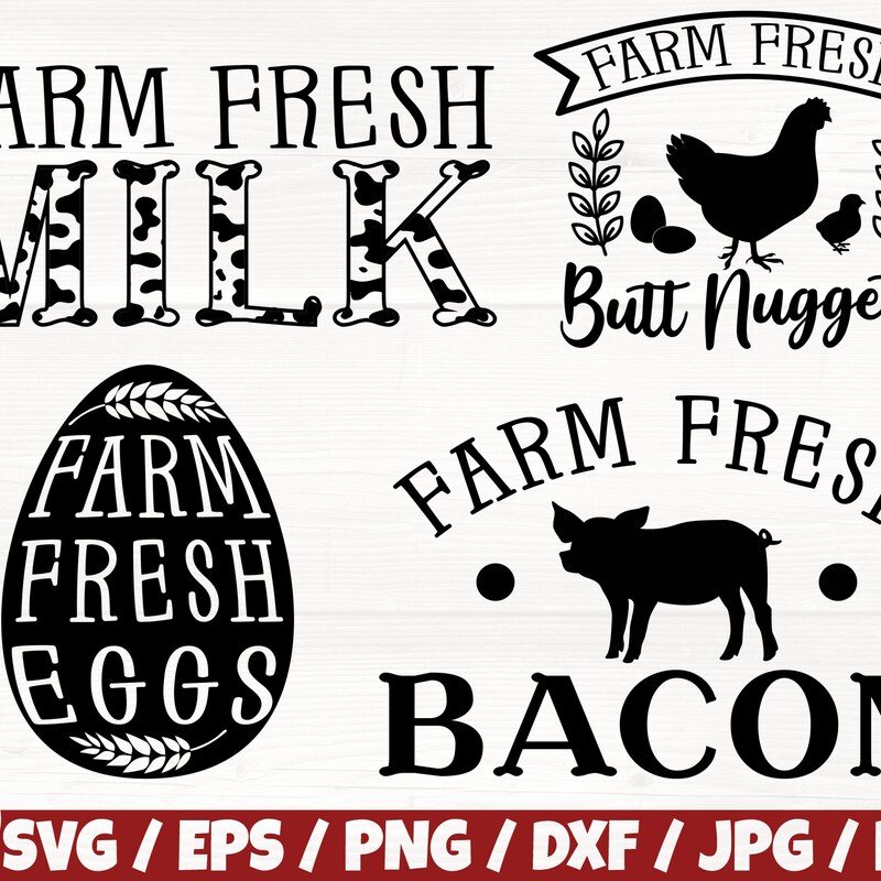 Fresh Milk Svg - Etsy