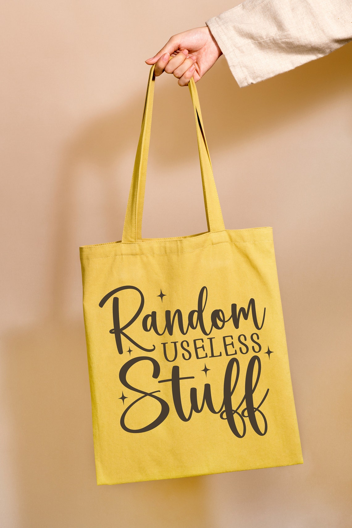 Random Useless Stuff Svg/eps/png/dxf/jpg/pdf Tote Bag Quote | Etsy