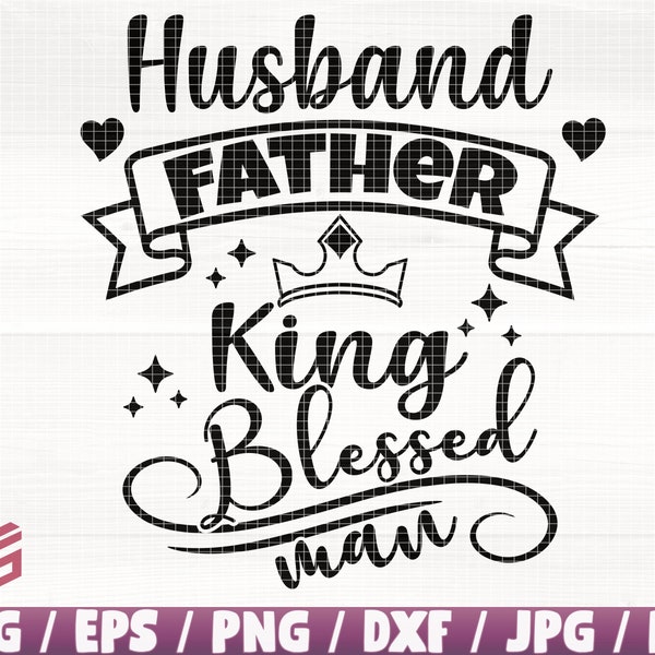 Blessed Dad Svg - Etsy