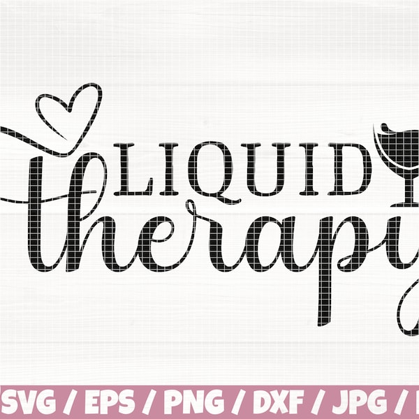 Liquid Therapy Svg - Etsy