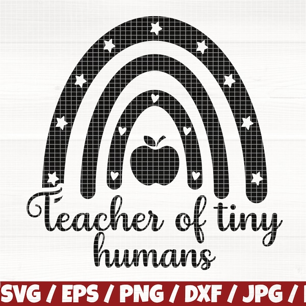 Teacher of Tiny Humans - Etsy