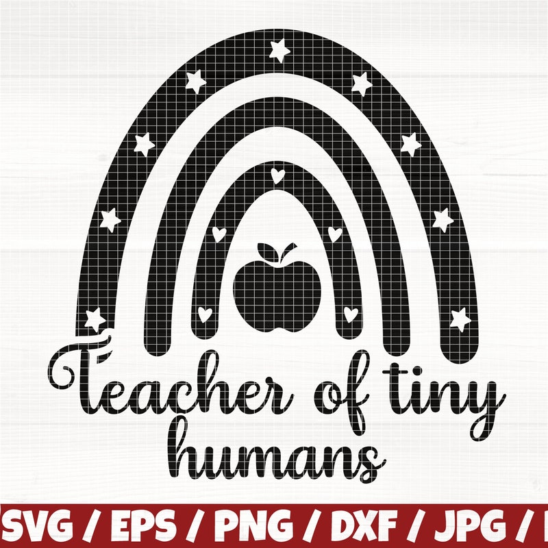 Teacher of Tiny Humans - Etsy