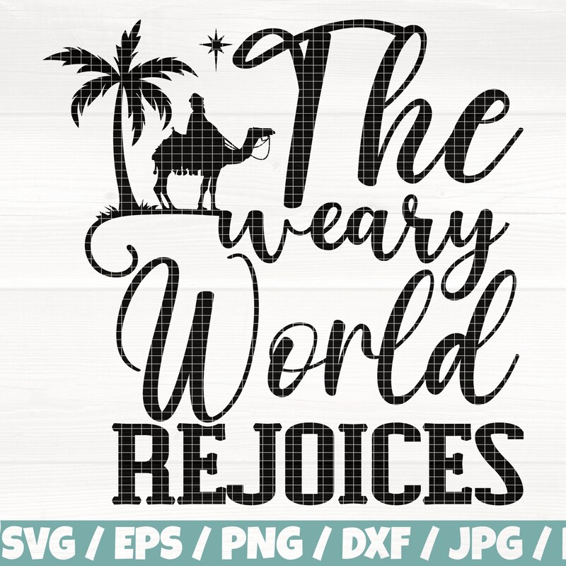 Weary World Rejoices - Etsy