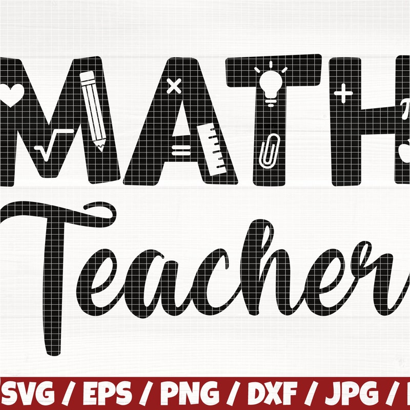 Math Svg - Etsy
