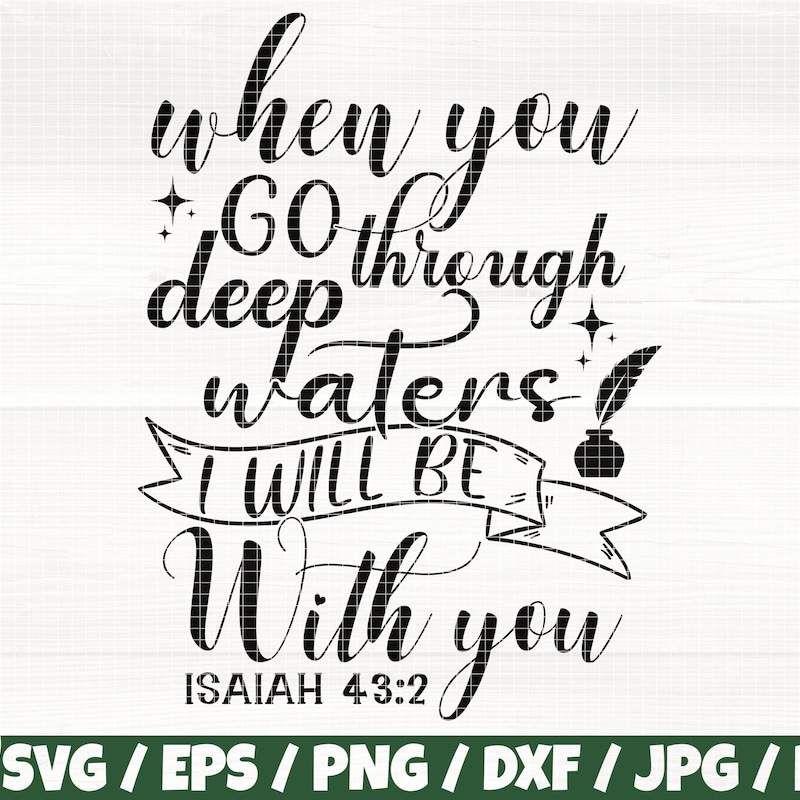 Through Deep Waters - Etsy