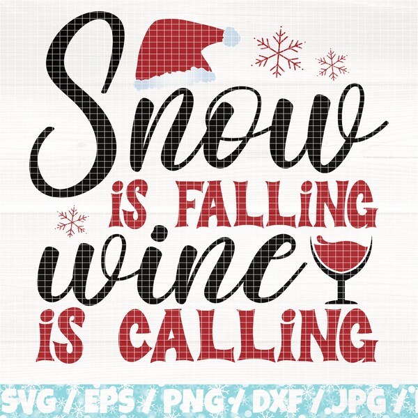 Falling Snow Svg - Etsy