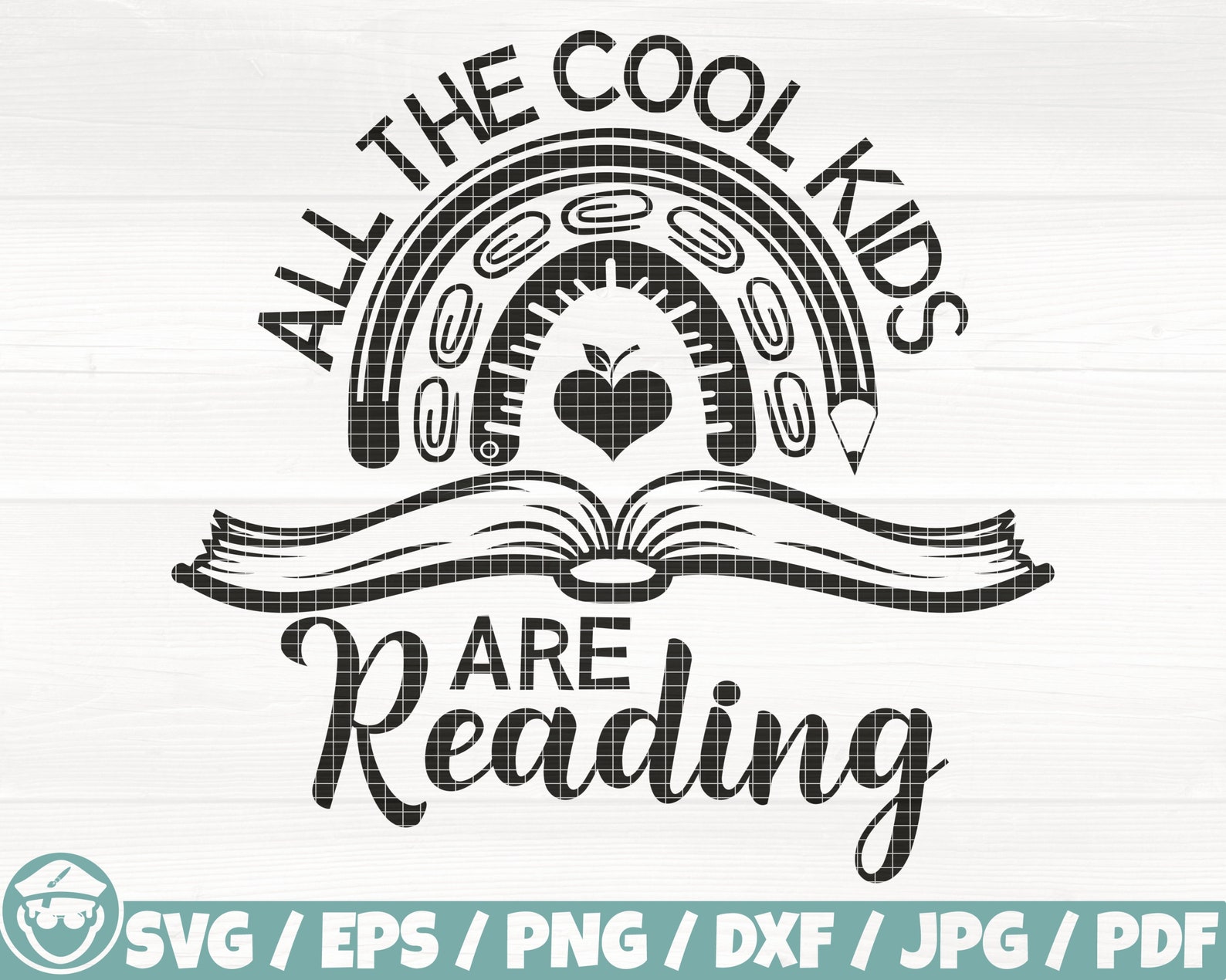 Reading X30 BUNDLE Svg/eps/png/dxf/jpg/pdf, Reading Books Svg, Reading ...