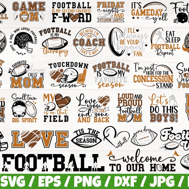 Football Field Svg - Etsy