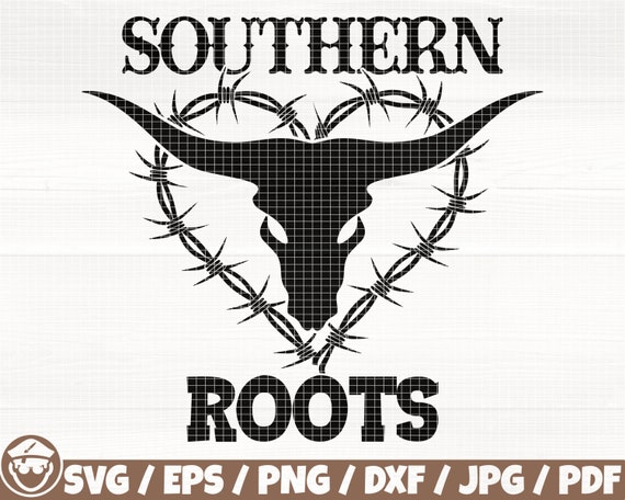 Southern Roots Svg/eps/png/dxf/jpg/pdf Southern Clipart - Etsy