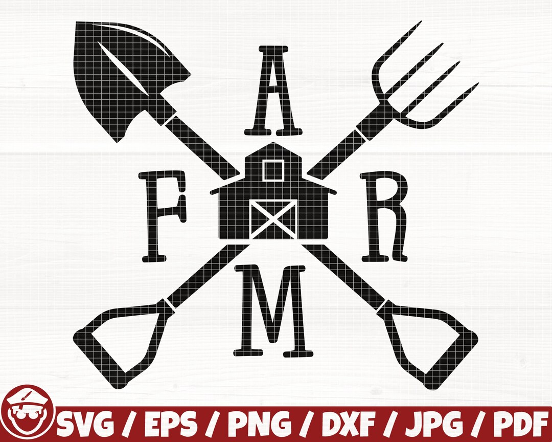 Farm Svg/eps/png/dxf/jpg/pdf, Farm Clipart, Farm Commercial, Barn Svg ...