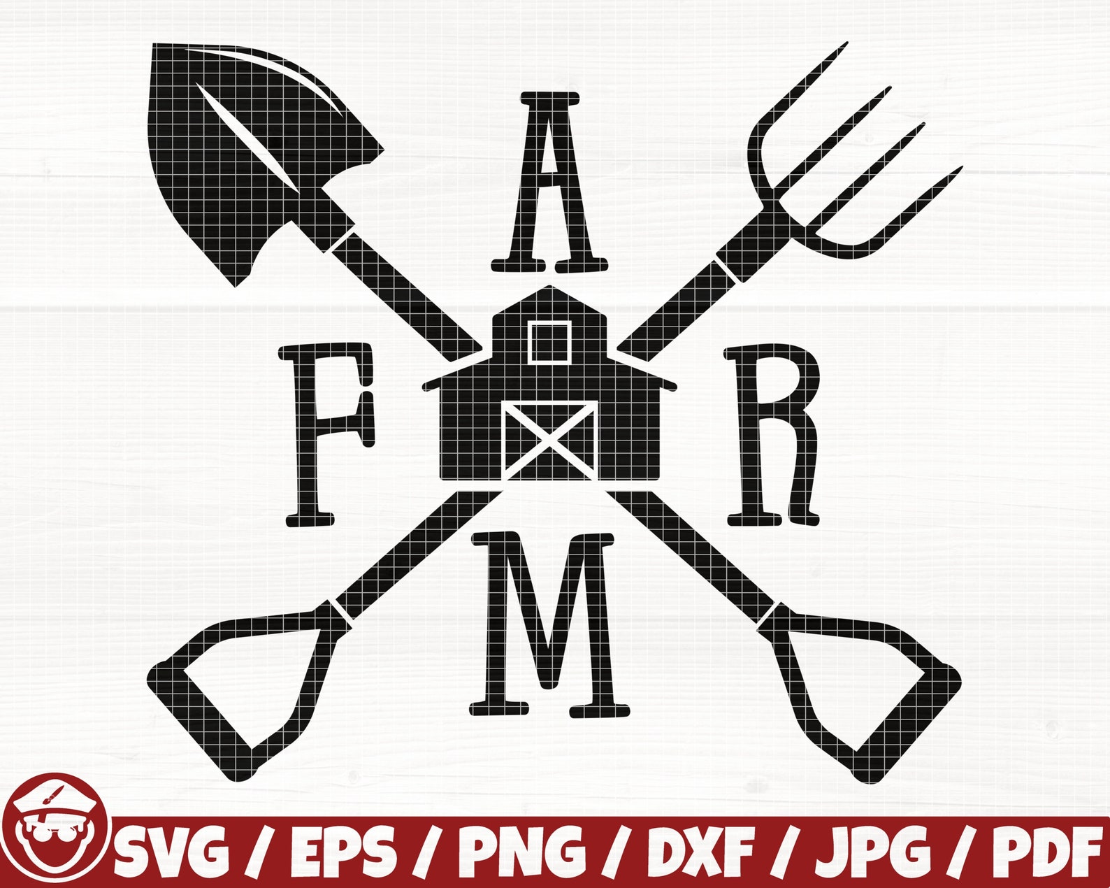 Farm Svg/eps/png/dxf/jpg/pdf, Farm Clipart, Farm Commercial, Barn Svg ...