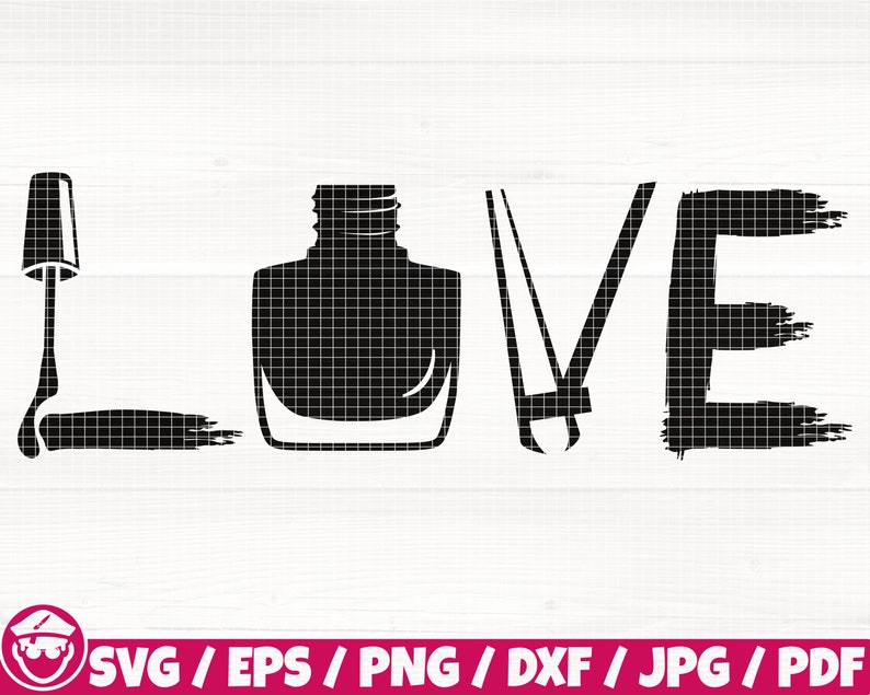 Nail Tech Life X30 BUNDLE Svg/eps/png/dxf/jpg/pdf, Makeup Svg, Manicure ...