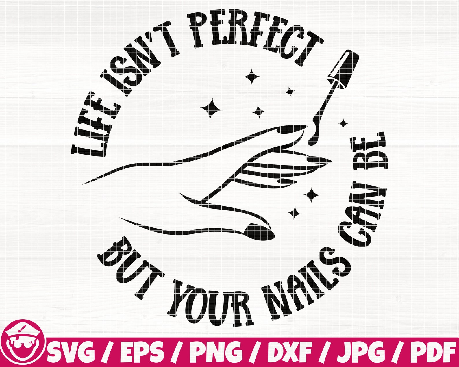 Nail Tech Life X30 BUNDLE Svg/eps/png/dxf/jpg/pdf, Makeup Svg, Manicure ...