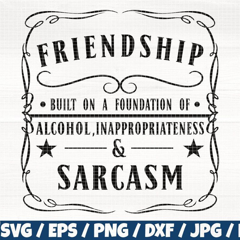Friendship Svg - Etsy
