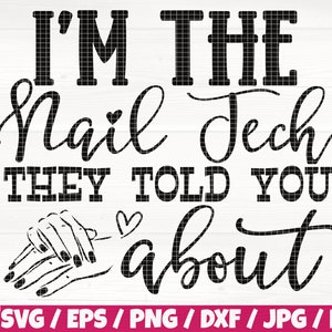 Nail Tech Life X30 BUNDLE Svg/eps/png/dxf/jpg/pdf, Makeup Svg, Manicure ...