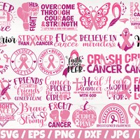 Cancer Svg - Etsy