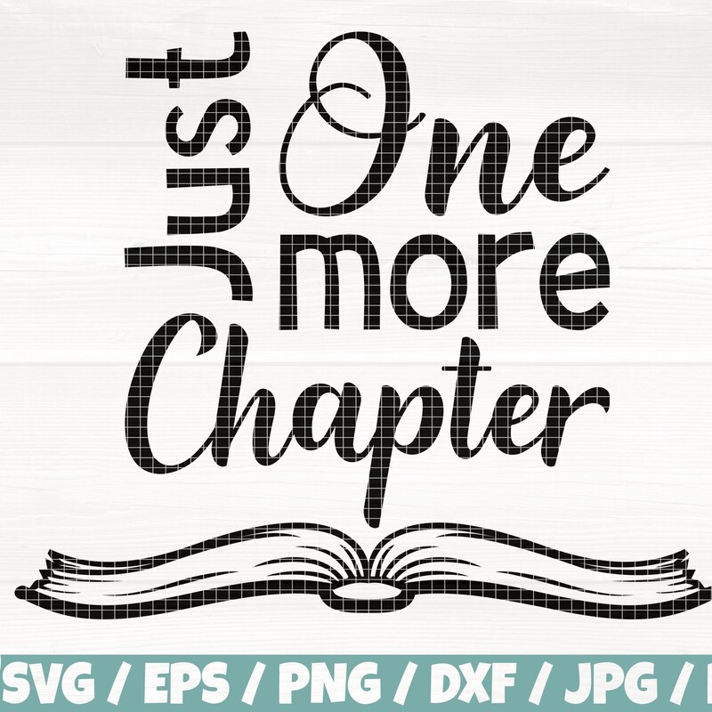 One More Chapter Svg - Etsy