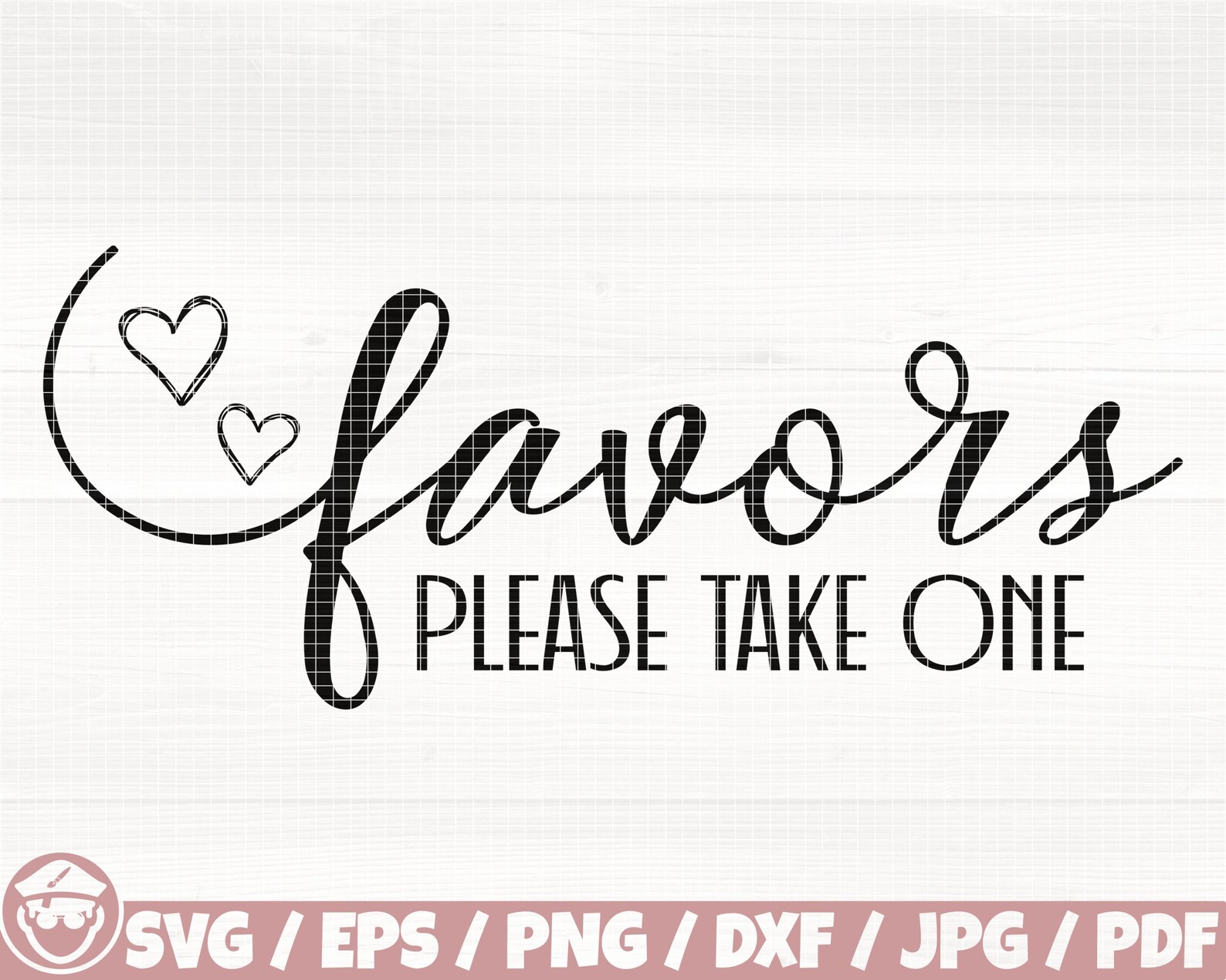 Favors Please Take One Svg/eps/png/dxf/jpg/pdf, Wedding Sign Svg ...