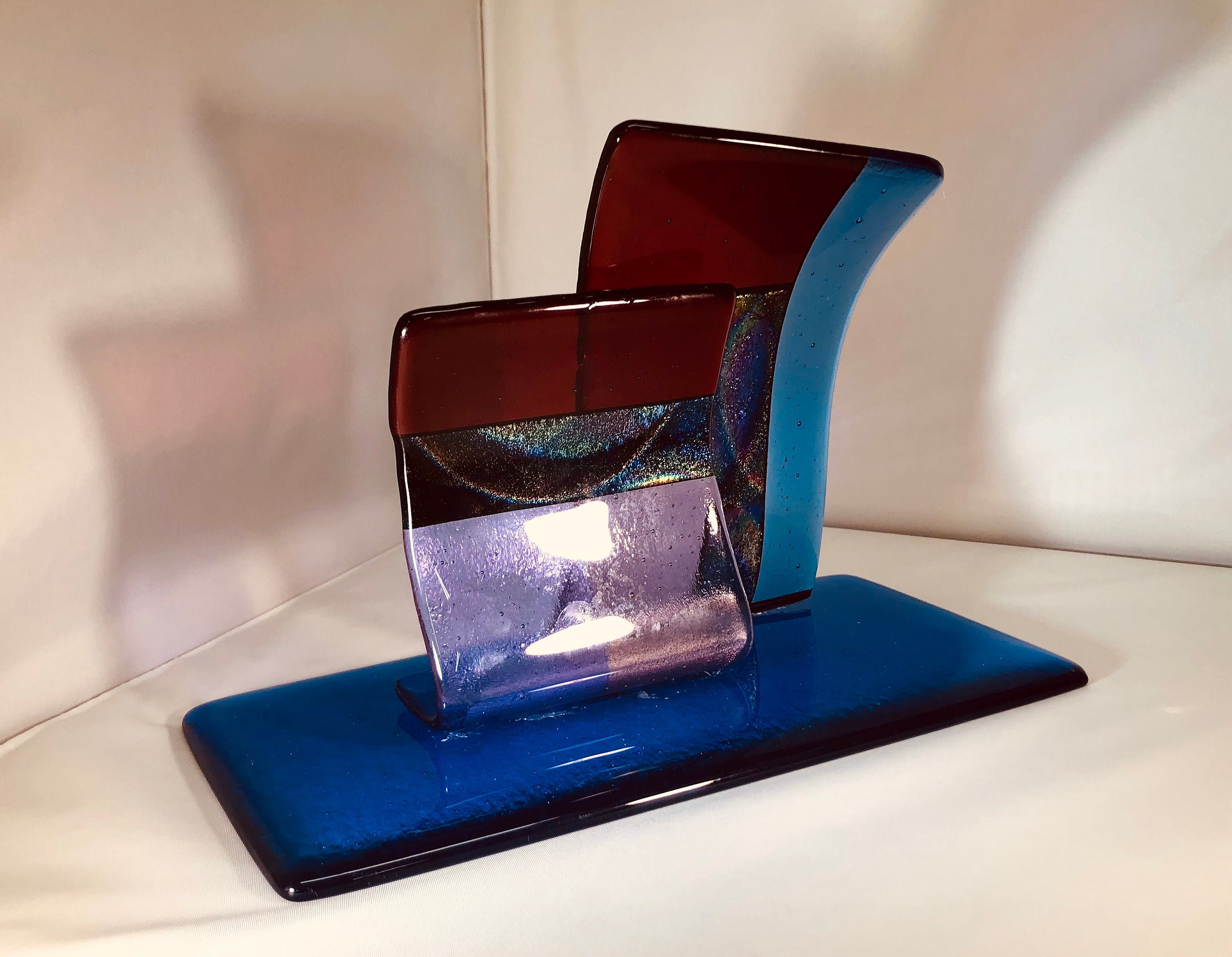 Abstract Glass Sculpture - Etsy