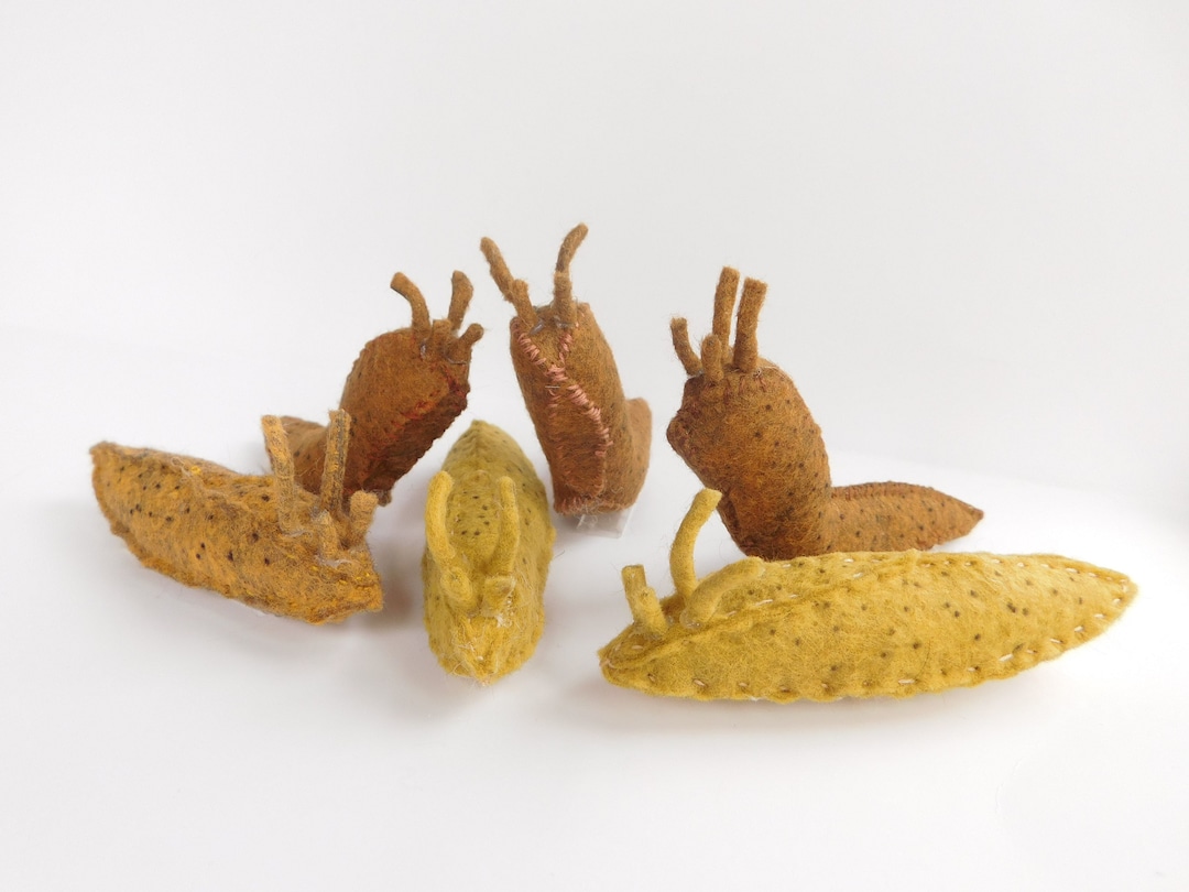 Felt Banana Slug - Etsy