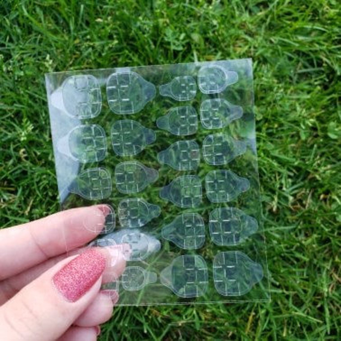 Forest Foliage Cottagecore Hand-painted Press-on Nails | Etsy