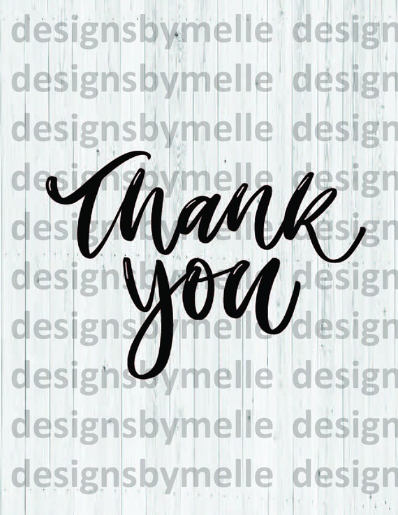 Bedankt SVG zip-bestand met svg png en tiff silhouet - Etsy België