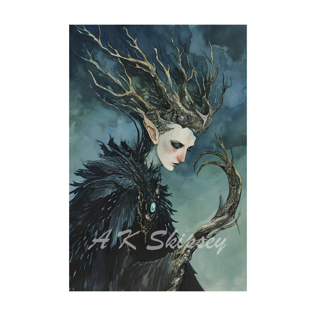 The Shapeshifter Art Print, Shape Shifter Art, Mythology Prints ...