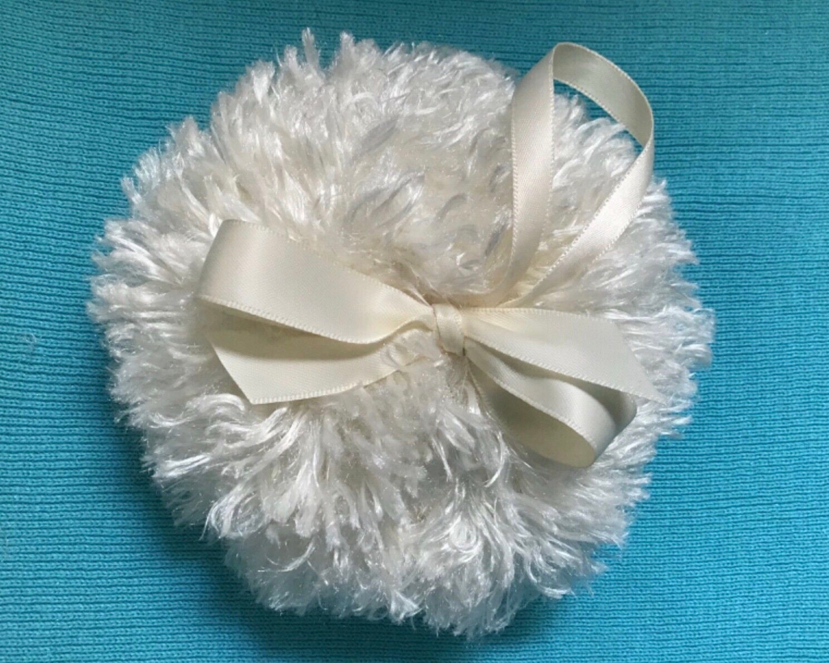 Shaggy Body Powder Puff, Super Soft, 4 Inches With Ivory Loop Ribbon ... Shaggy Body Powder Puff, Super Soft, 4 Inches With Ivory Loop Ribbon ...