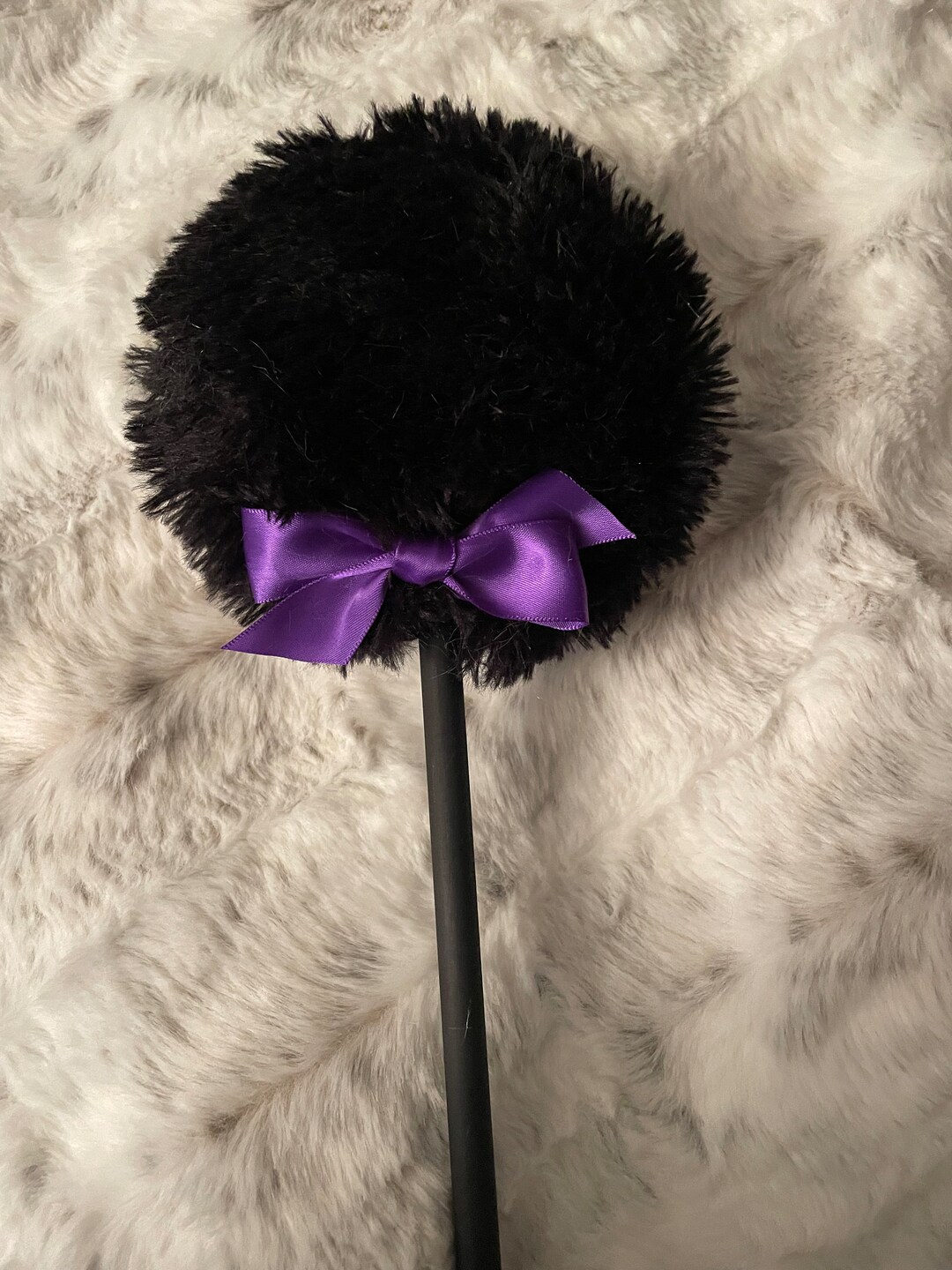 Black Lollipop Body Powder Puff, Shaggy Dusting Powder Puff With Handle ... Black Lollipop Body Powder Puff, Shaggy Dusting Powder Puff With Handle ...