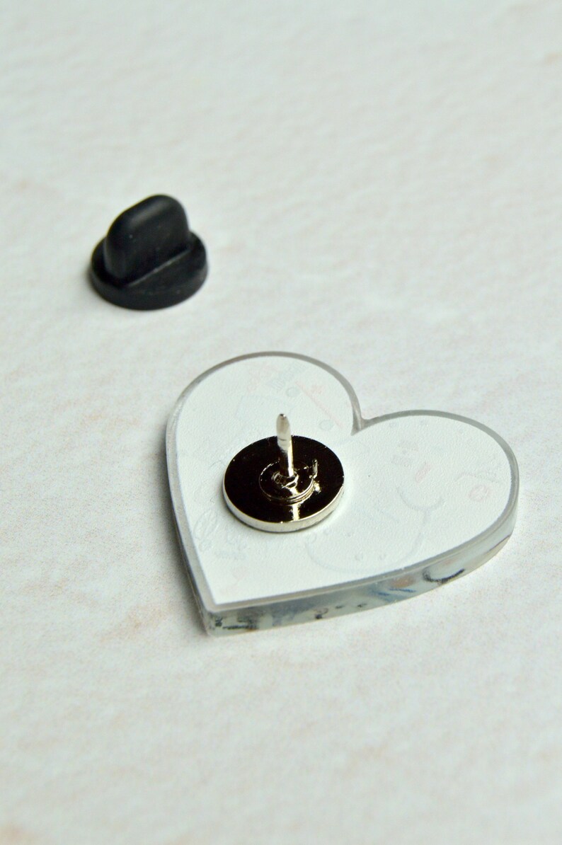 Medical Heart Pin Nurse Appreciation Gift Doctor Appreciation Gift Care ...