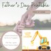 Hand Print Father's Day Construction Handmade Card Handprint Printable ...