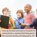 Printable Spring Scavenger Hunt, Nature and Park Activity for Kids ...