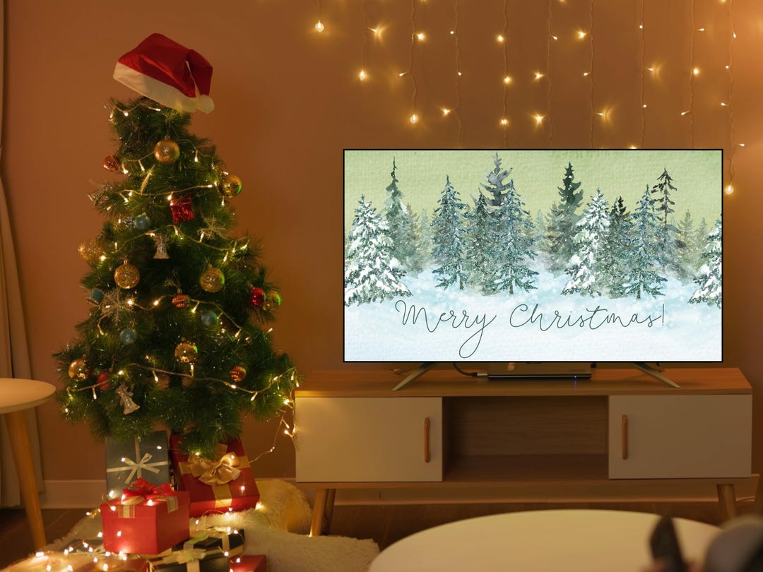 Christmas and Winter TV Background Screensaver Bundle Decor Christmas ...