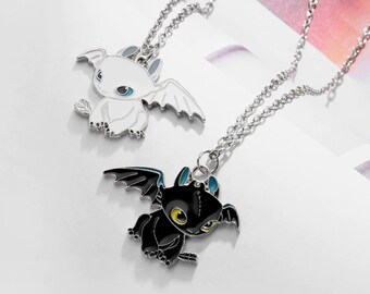 Dragon Best Friend Necklace - Etsy