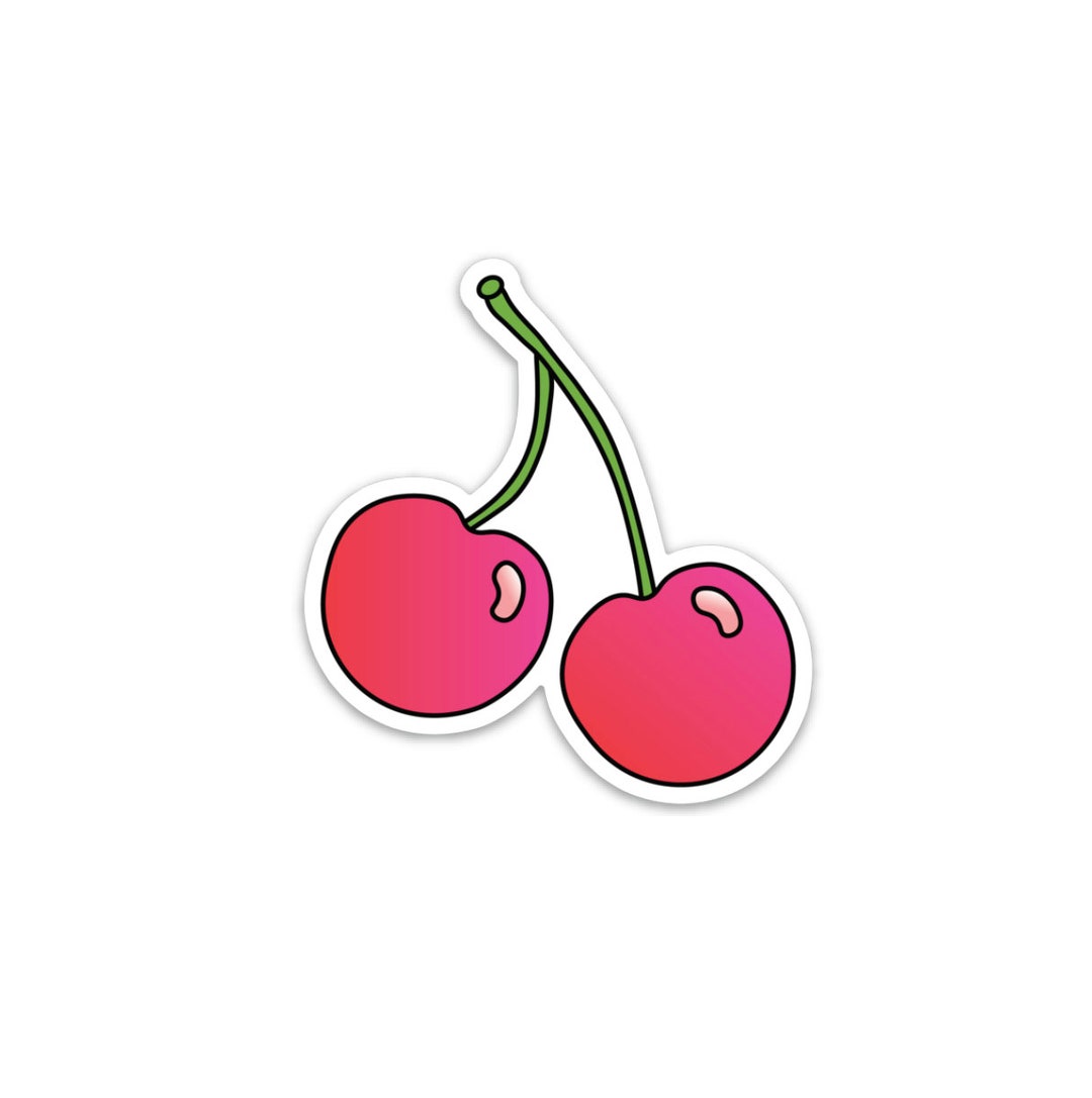 Cherry Decal - Etsy
