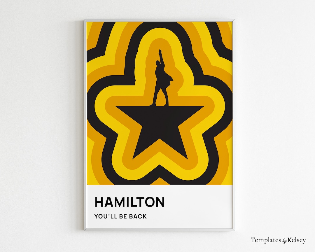 Hamilton | Broadway, Musical | Art, Print, Sign | Home, Decoration ...