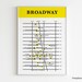 Wedding Program Template | Broadway, Theatre, Playbill-themed | Digital ...