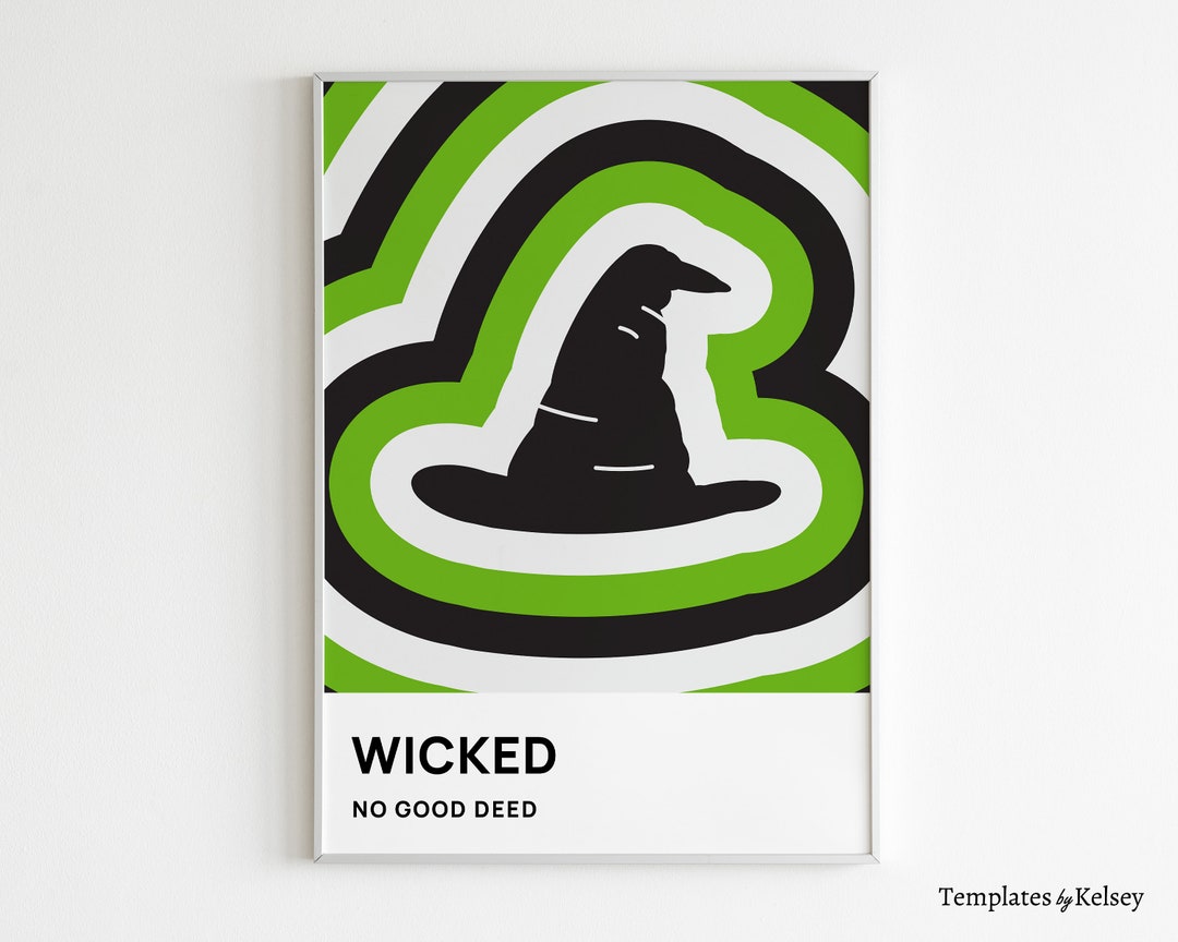 Wicked | Broadway, Musical | Art, Print, Sign | Home, Decoration, Gift ...