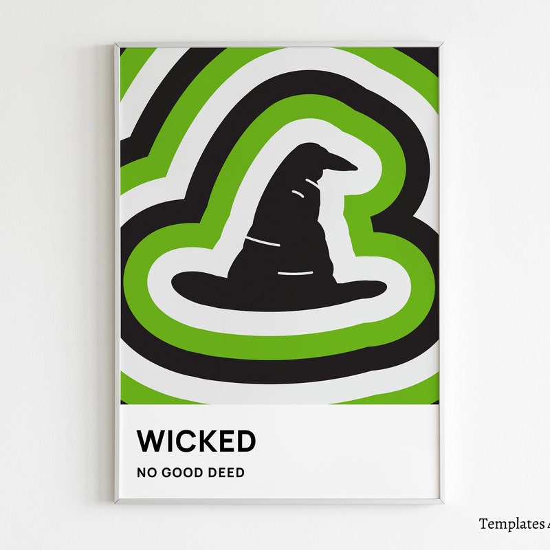 Wicked the Musical Wall Poster - Etsy