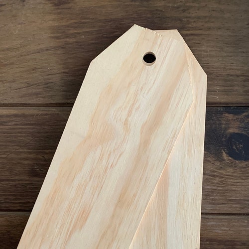 Set of 2 Blank Wood Door Tags Cut-outs for Glowforge Laser - Etsy