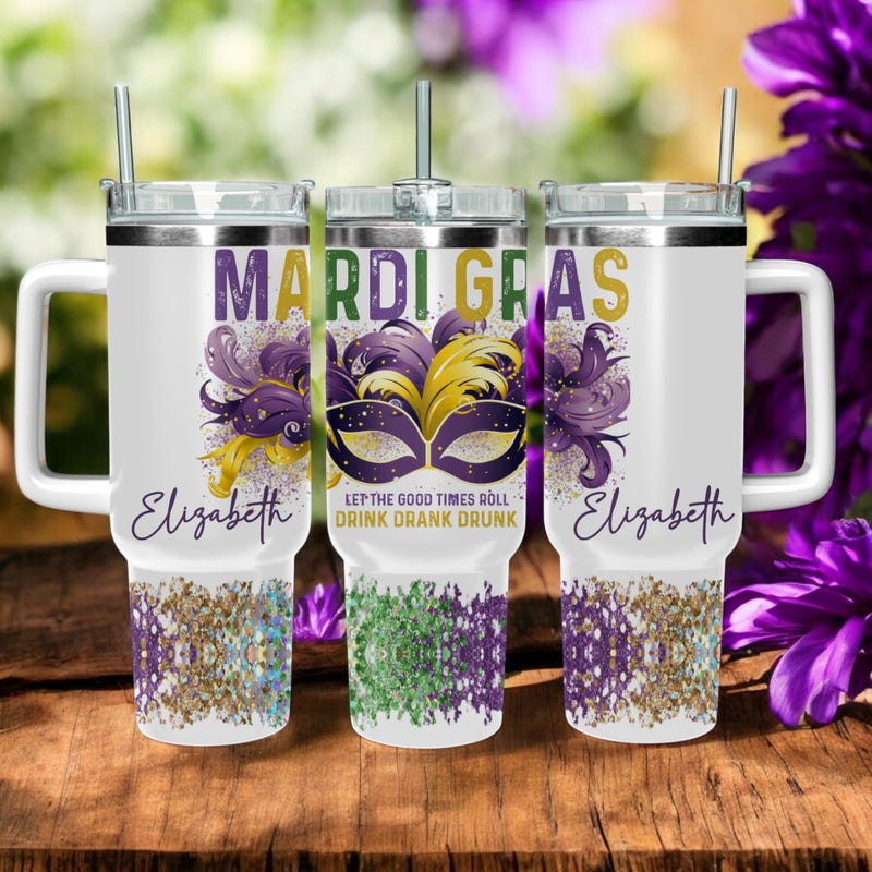 Fat Tuesday Drink Cups - Etsy