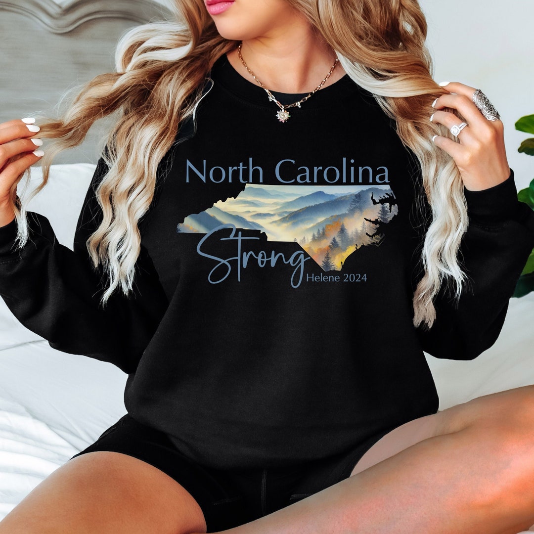 North Carolina Strong Sweatshirt: Appalachia Hurricane Relief - Etsy