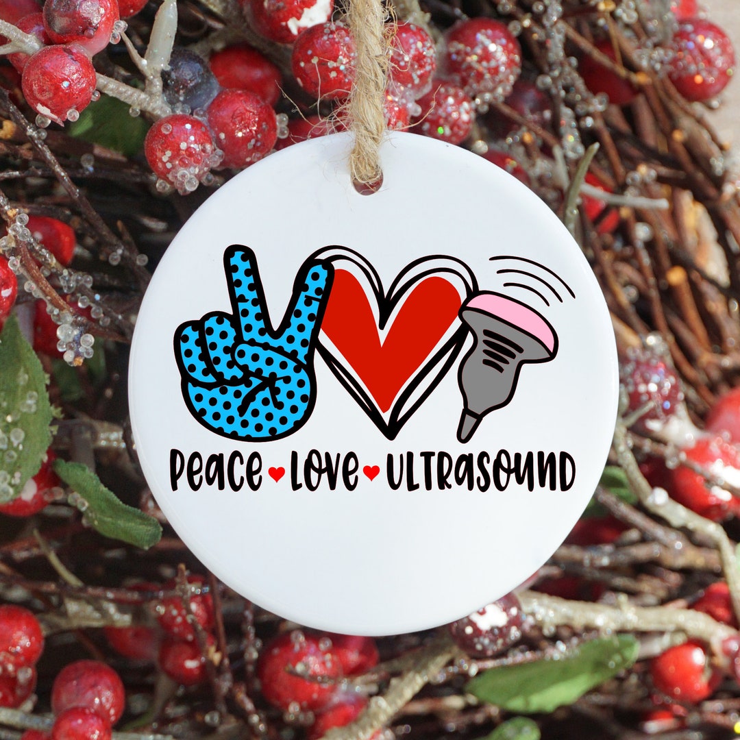 Ultrasound Tech Ornament, Sonographer Ornament Gift, Ultrasound Tech ...