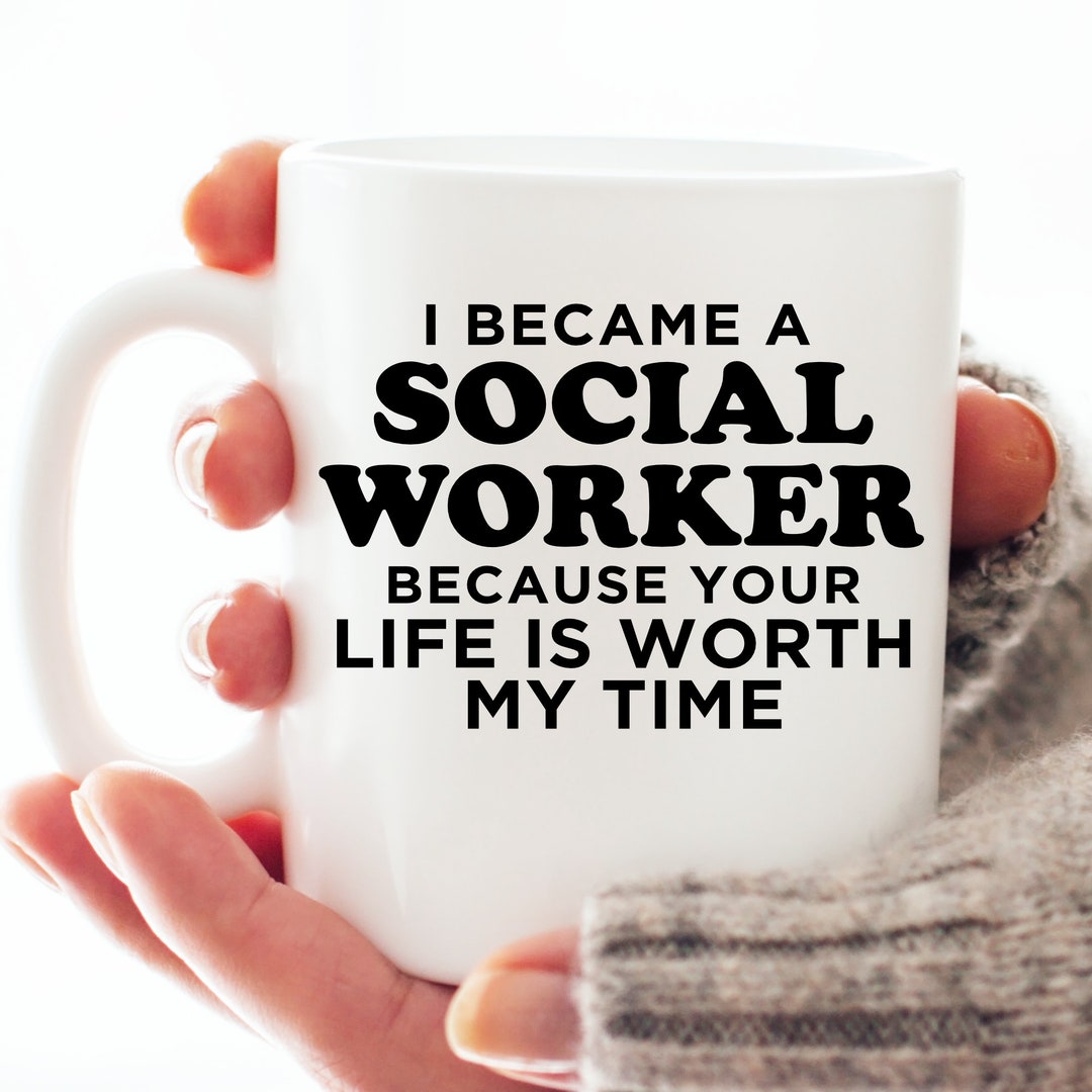 Social Worker Coffee Mug Cup, Social Worker Appreciation Gift, Custom ...