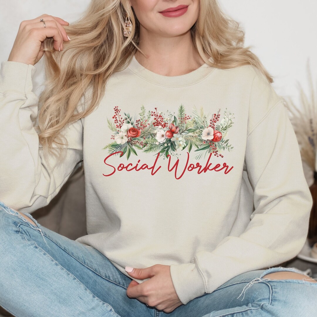 Social Worker Sweatshirt, Social Worker Shirt, Gift for Social Worker ...