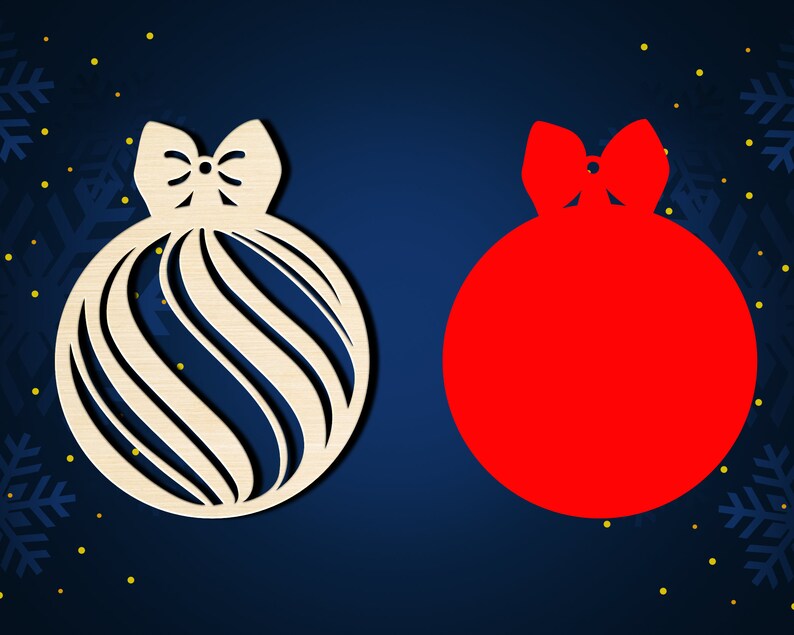 Christmas Balls Svg, Bundle, Christmas Decorations, Ornaments SVG Cut ...