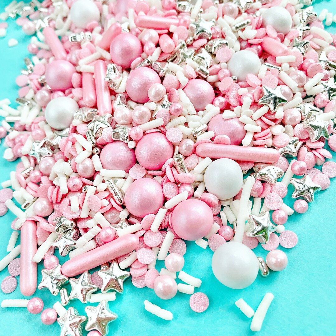 Pink Princess Sprinkle Mix Pink Princess Sprinkles Cake Sprinkles ...